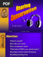 OSHA Occupational Noise Exposure Standards | PDF | Noise | Hearing