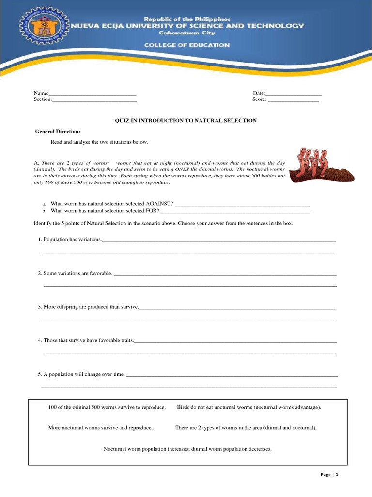 Natural Selection | Download Free PDF | Bears | Natural Selection