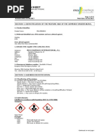 MSDS Fischer FIS V 360S | PDF | Firefighting | Toxicity