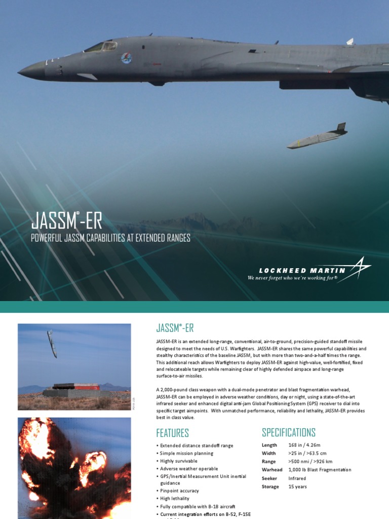 Jassm - ER: Powerful Jassm Capabilities at Extended Ranges | Download ...