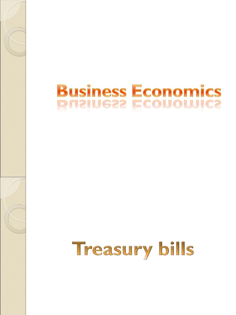 Treasury Bills | PDF | United States Treasury Security | Bonds (Finance)