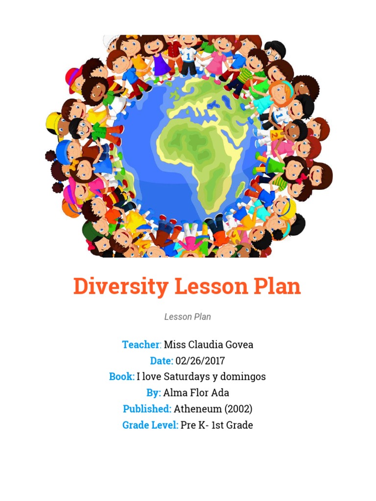Multicultural Lesson Plan Edu 280 | PDF | Lesson Plan | Drawing