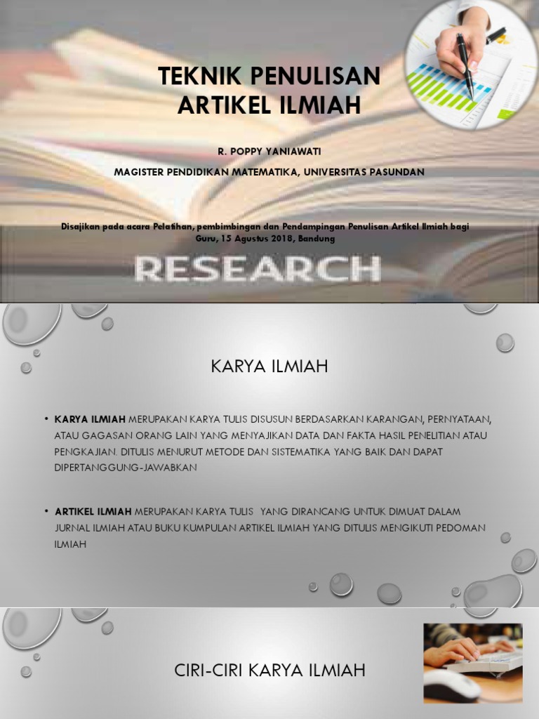 Teknik Penulisan Karya Ilmiah-Ilovepdf-Compressed | PDF | Karier ...