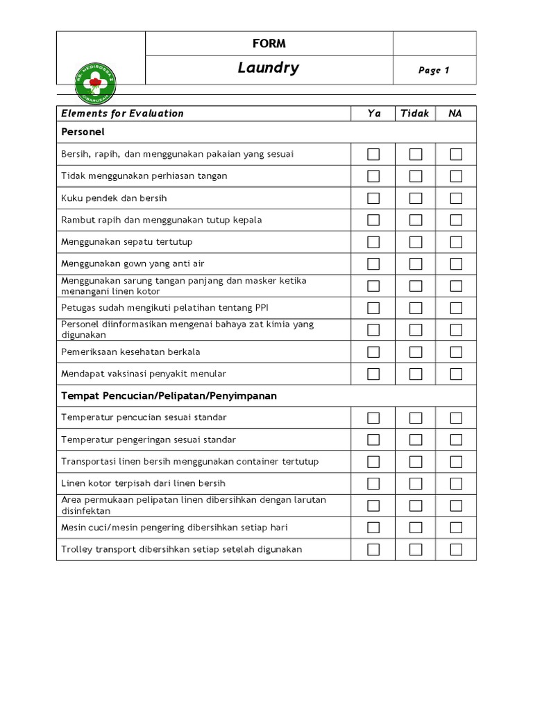 Monitoring Laundry | PDF