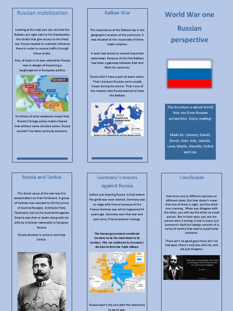 Brochure Russia | PDF | Russian Empire | Balkans