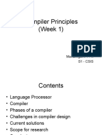 Principles of Compiler Design Aho Ullman PDF | PDF | Compiler | E Books