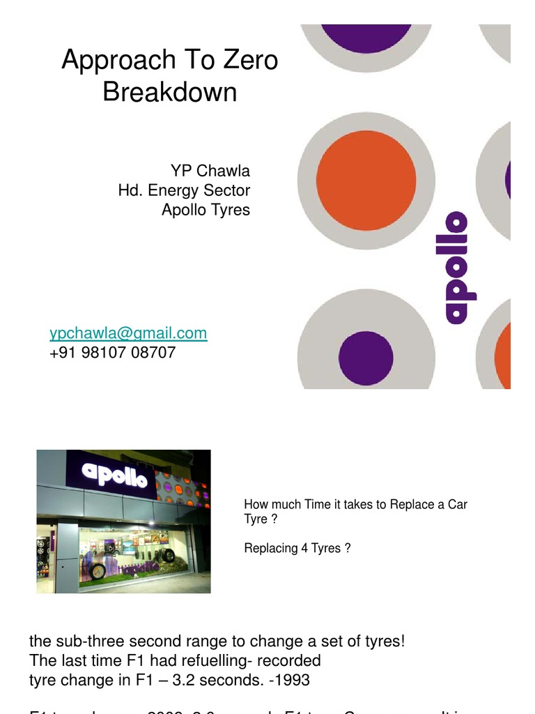 Presentation - Approach To Zero Breakdown | PDF | Reliability ...