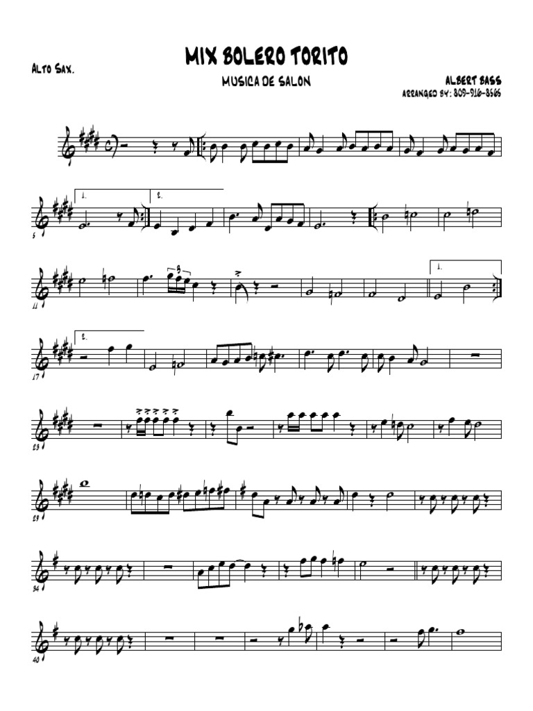 Mix de Bolero | PDF | Phonétique | Alphabet latin