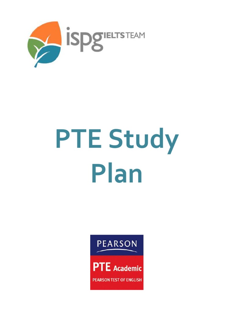 PTE Study Plan | PDF | Semiotics | Behavior Modification