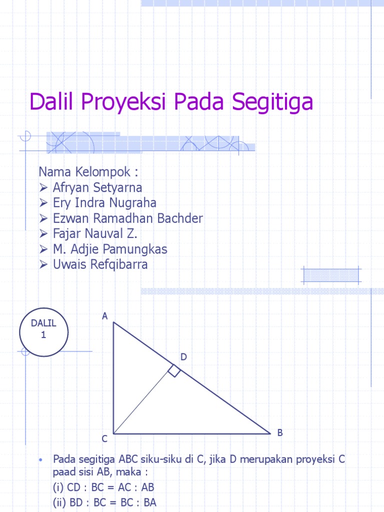 Dalil Segitiga | PDF