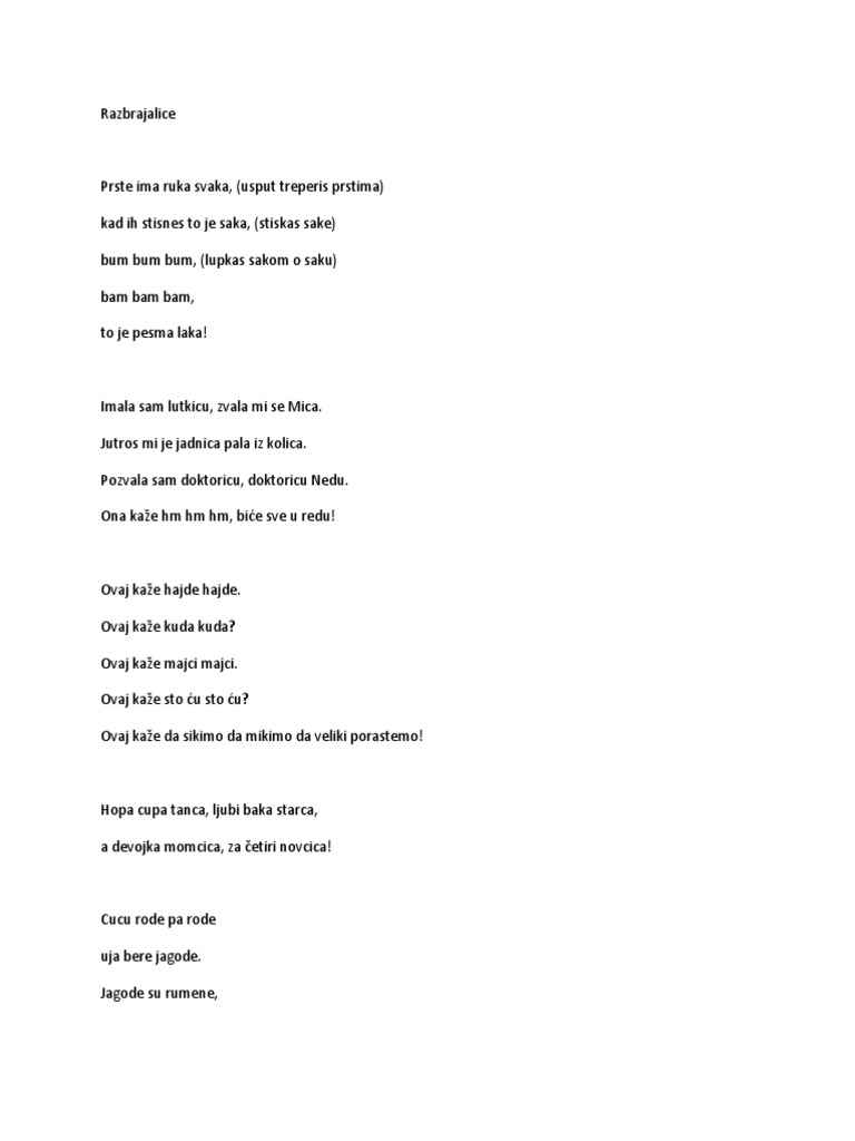 Razbrajalice | PDF