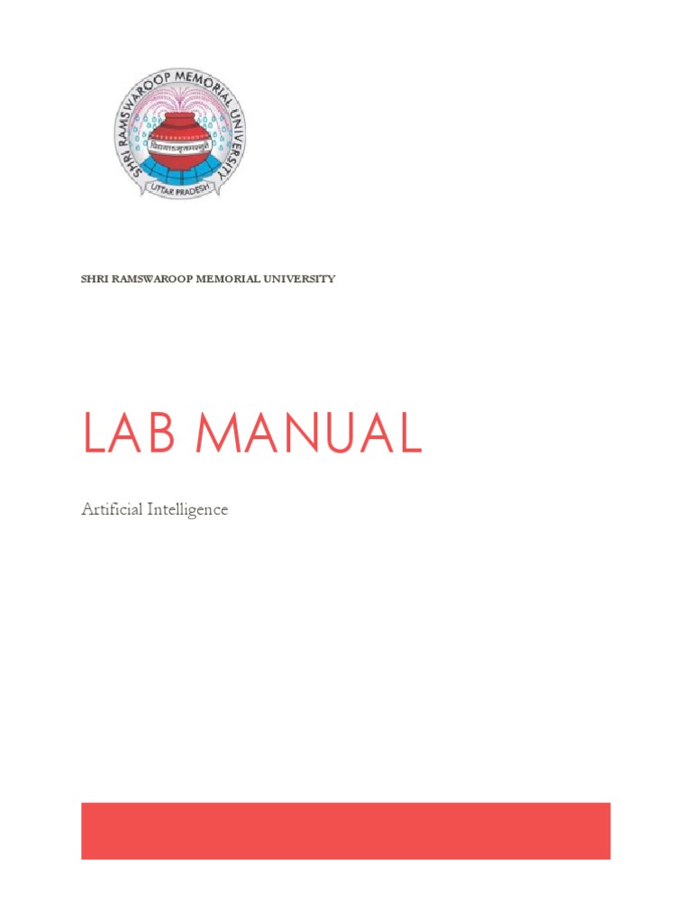 Lab Manual: Artificial Intelligence | PDF | Principal Component ...