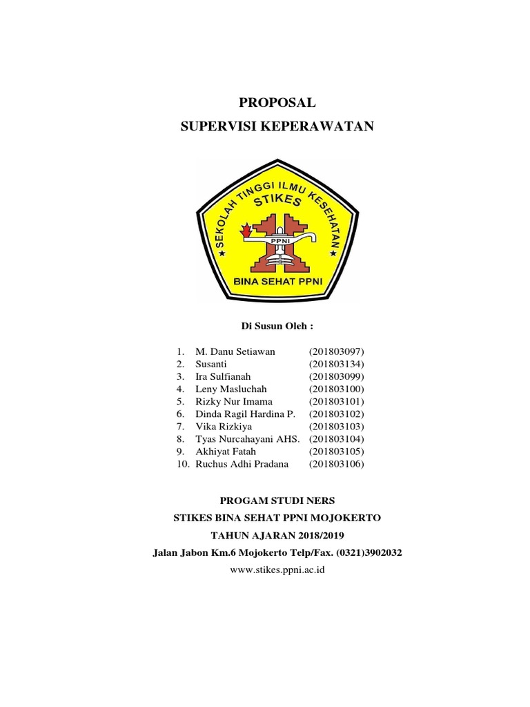 Proposal Supervisi Keperawatan | PDF