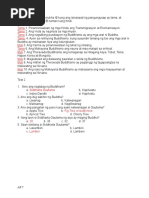 AP7 2nd Quarter Answer Key With TOS | PDF