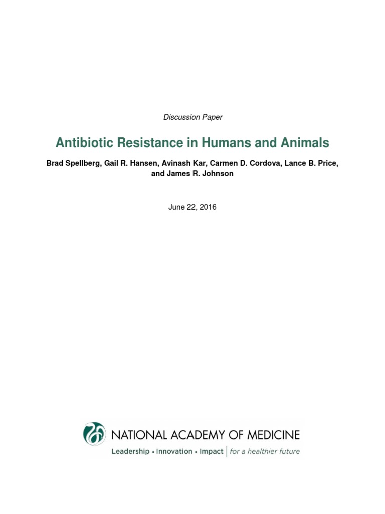 AMR (Environmental Factors) | PDF | Antimicrobial Resistance | Poultry ...