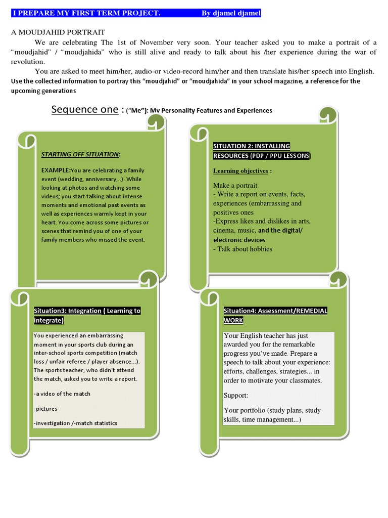 4ms Sequence 1 All Lessons | PDF | Nonverbal Communication | Learning