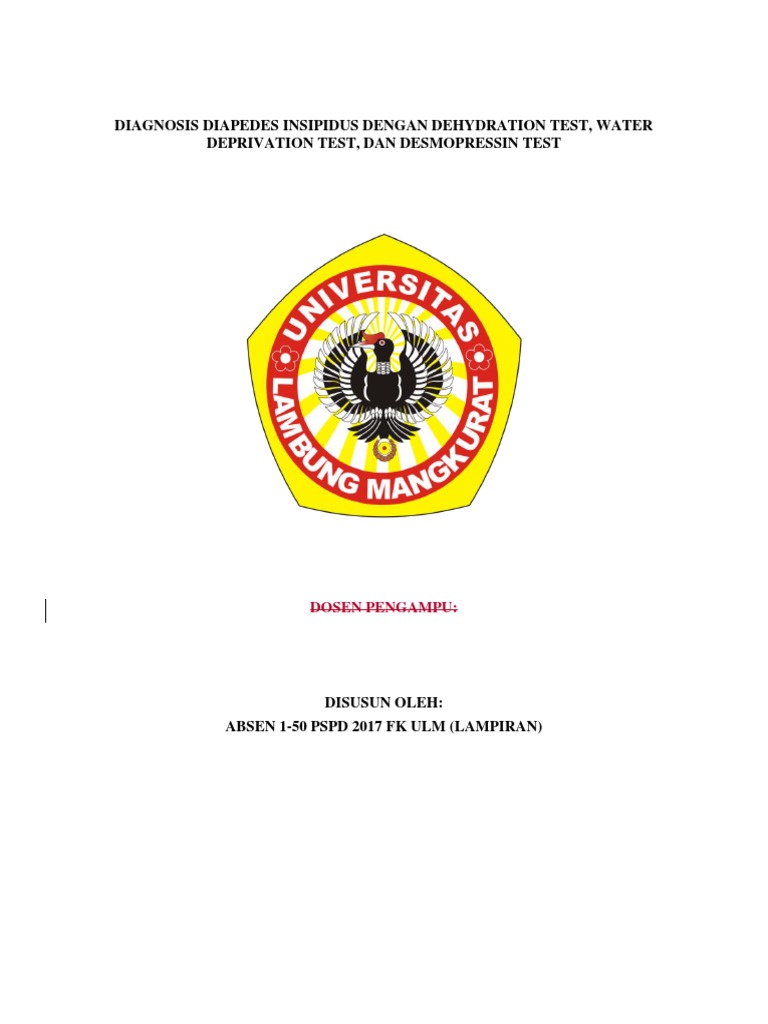 Medical Students' Guide to DI Tests | PDF | Wellness