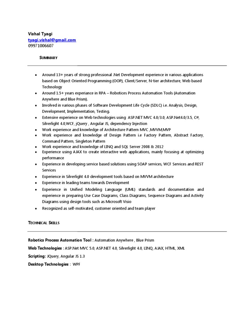 Vishal Tyagi | PDF | Web Service | Application Programming Interface