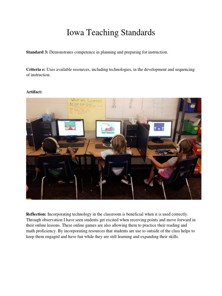 Iowa Teaching Standards | PDF