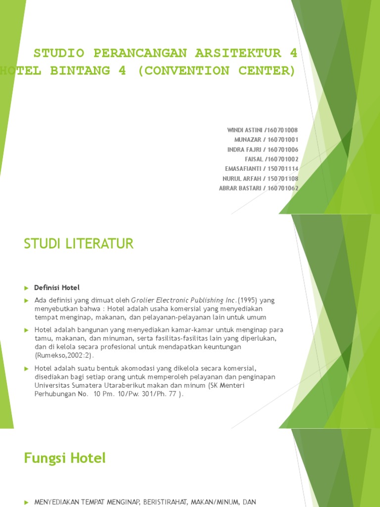 Studio Perancangan Arsitektur 4 | PDF