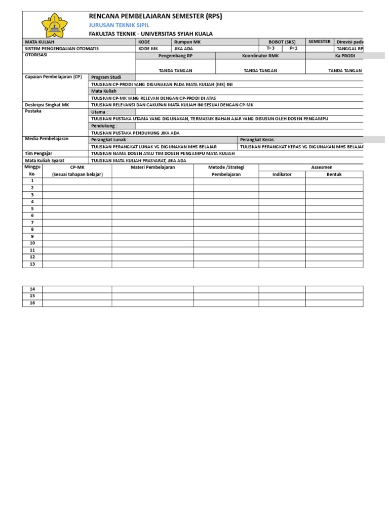 RPS Gambar Bangunan Sipil | PDF