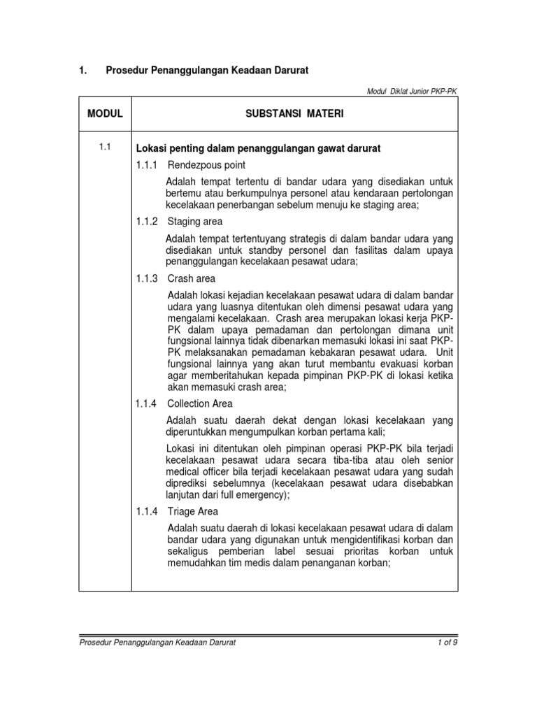 Modul Diklat Junior Lengkap PDF | PDF