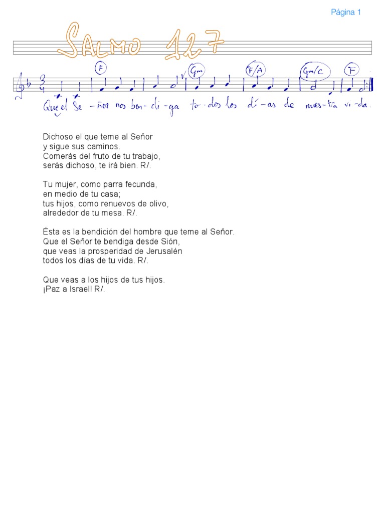 Salmo 127 | PDF
