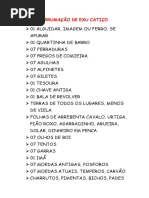 Assentamentos de Ogun | PDF | Gastronomia, comida e vinho