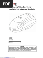 Stanley Vemco Garage Door Opener Owners Manual | PDF