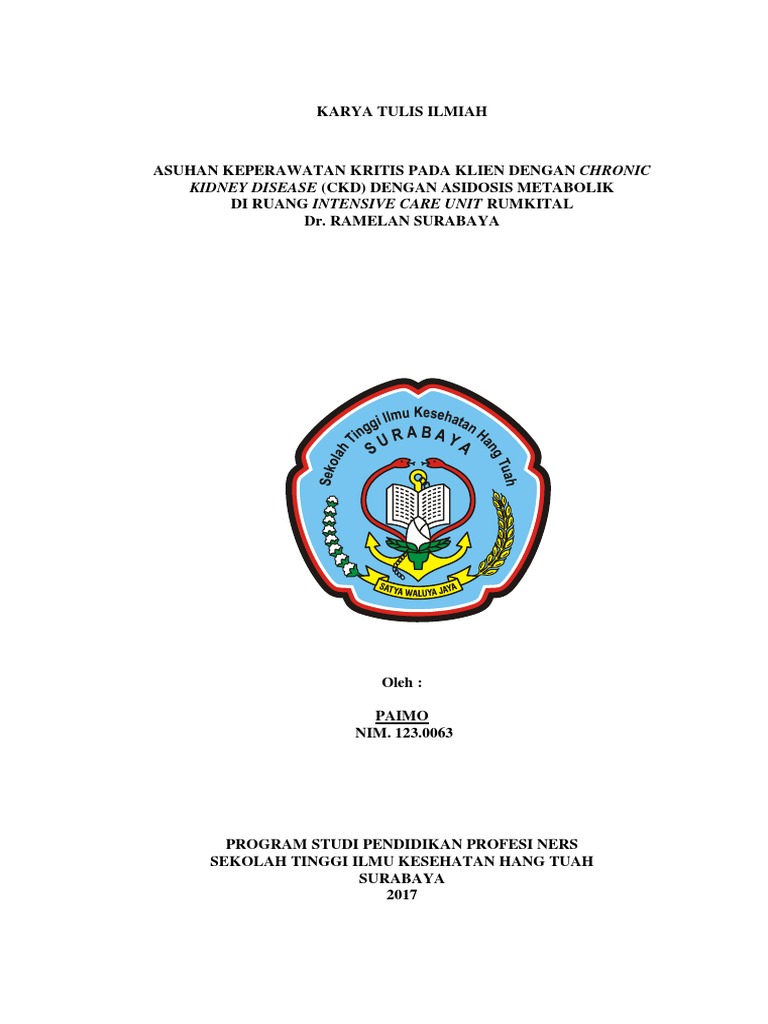 Contoh Kia Ners Icu PDF | PDF