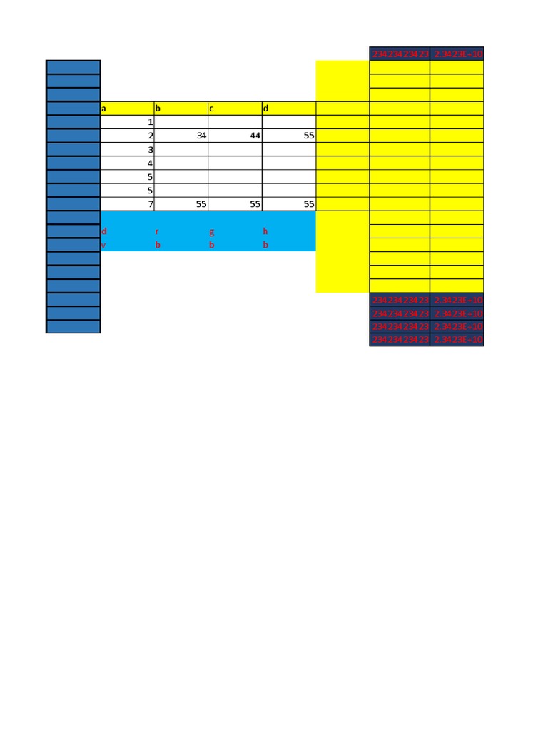 Analysis of numerical data patterns across multiple tables | PDF