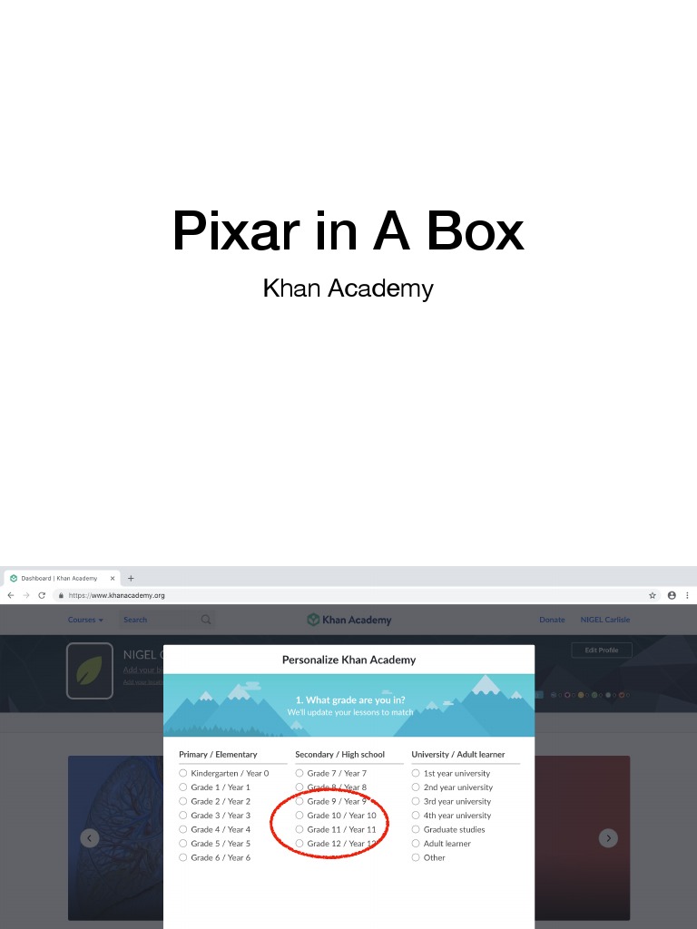 Pixar in A Box | PDF