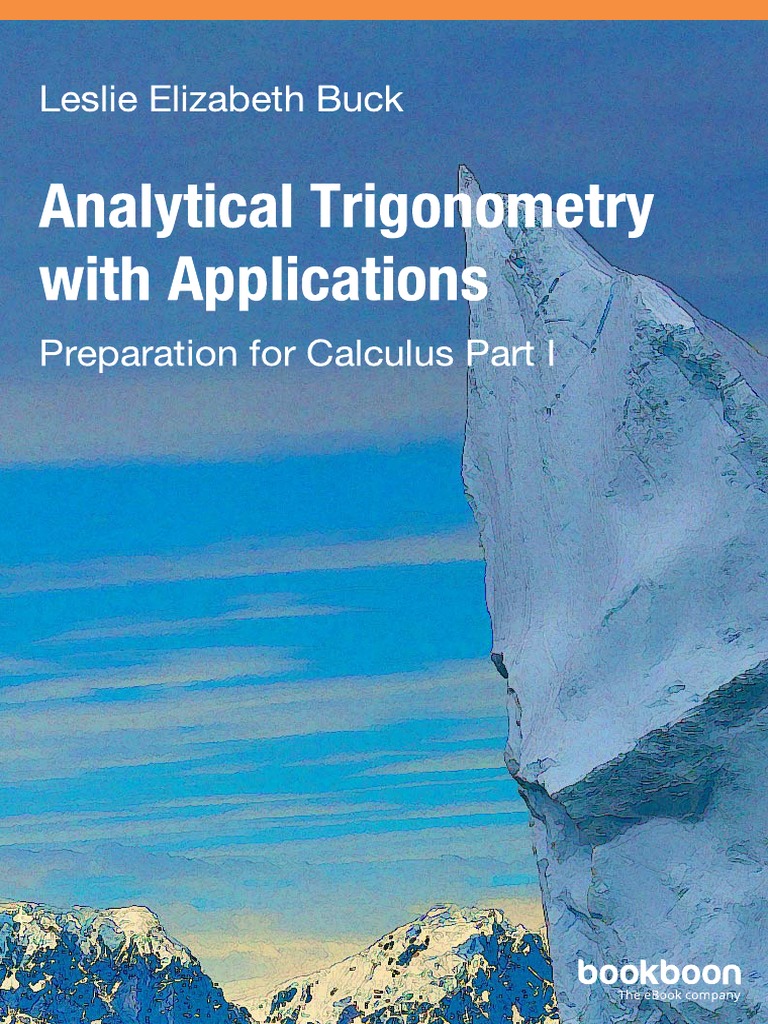 Analytical Trigonometry With Applications 1 | PDF | Trigonometric ...