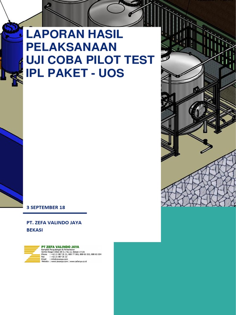 08.30 - Laporan Hasil Trial Onsite UOS - Rev 04 | PDF