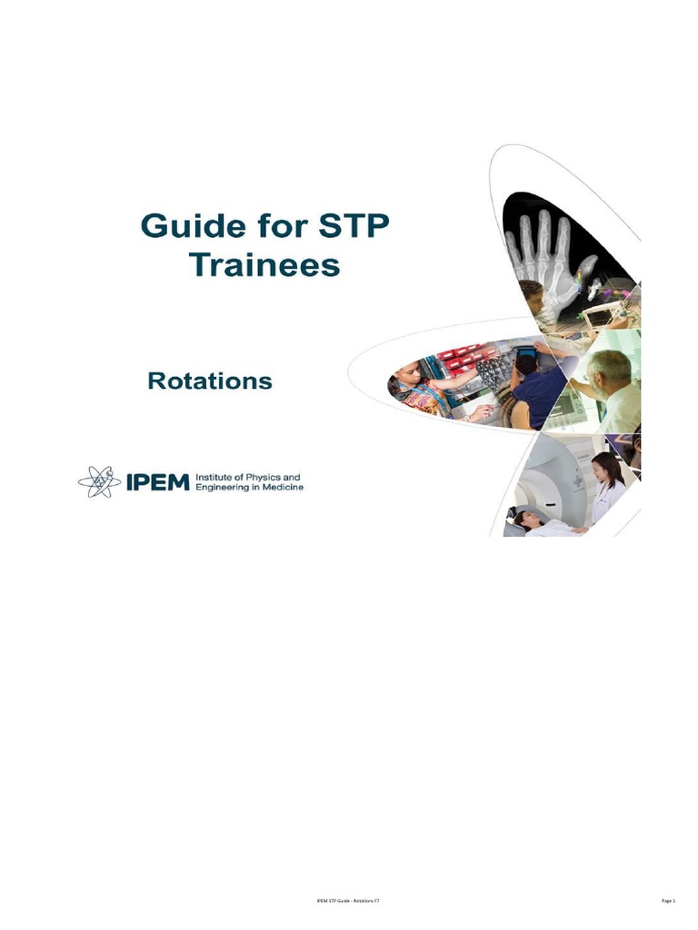 IPEM STP Guide - Rotations F7 PDF | PDF | Medical Imaging | Medical ...