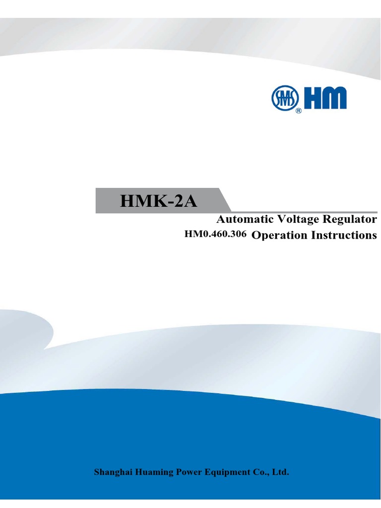 HMK-2A AVR Operating Instruction-HM0.460.306-EN PDF | PDF