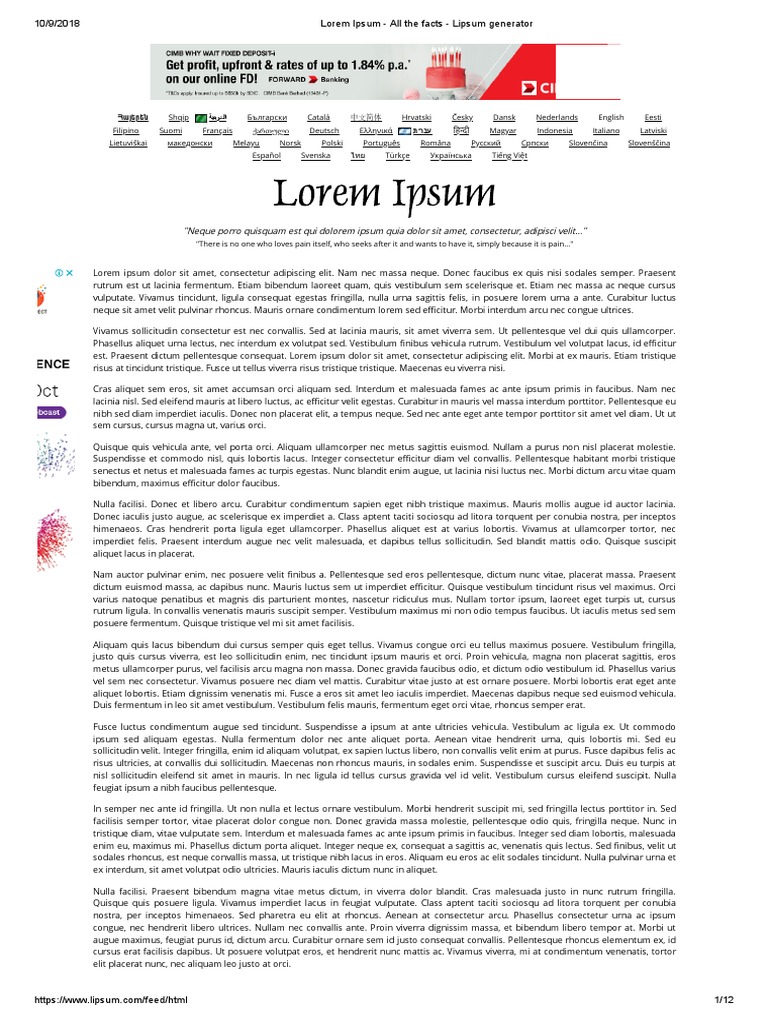 Lorem | PDF