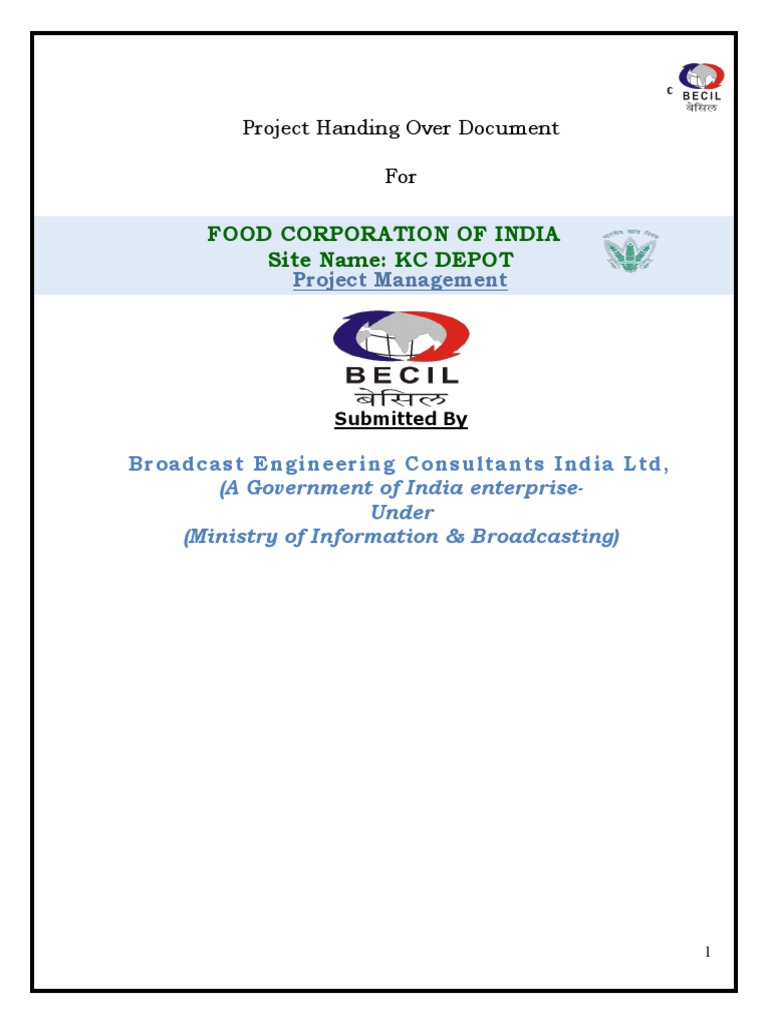 CCTV System Handover for FCI | PDF | Coaxial Cable | Closed Circuit ...
