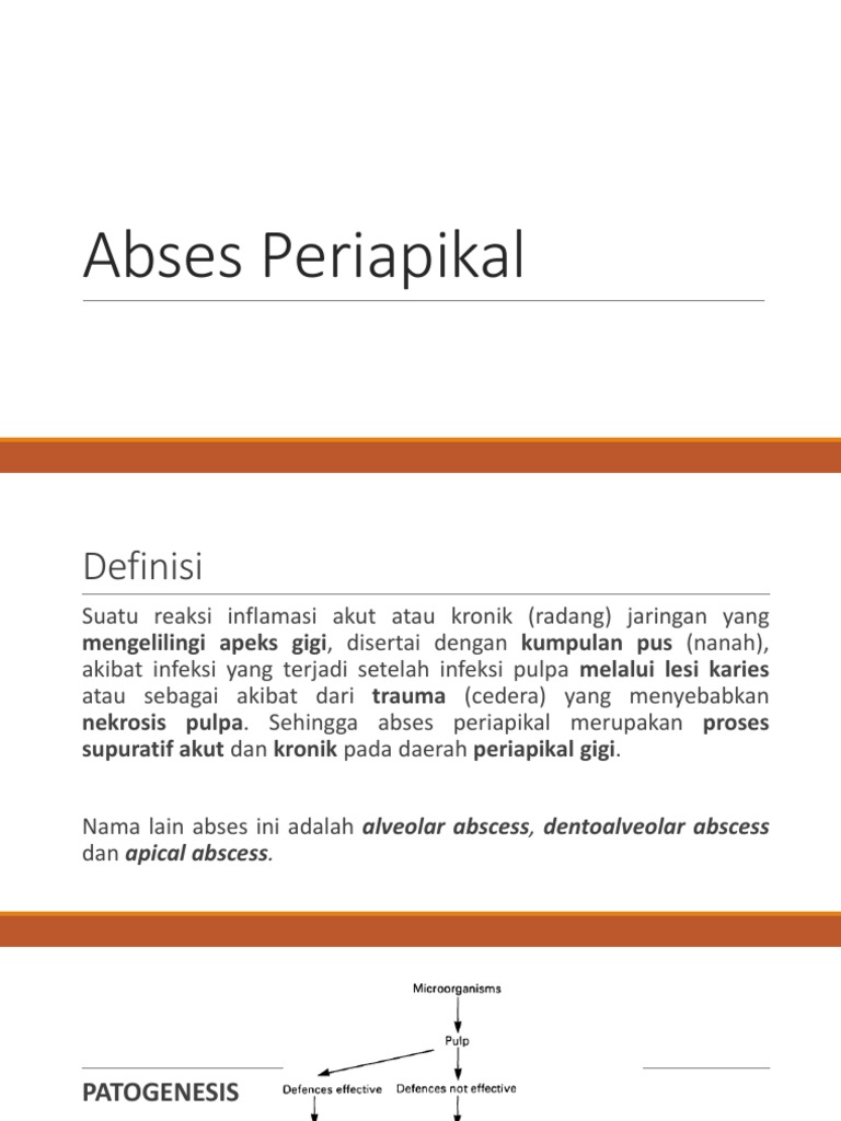 Abses Periapikal | PDF