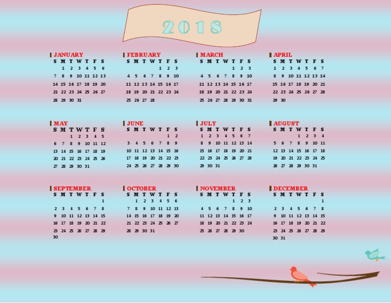 January Calendar Overview | PDF