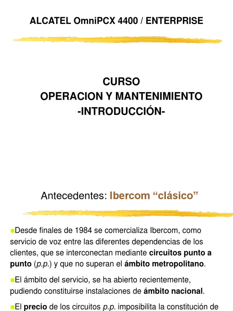 4400-OXE Introduccion 2007 | PDF | Servidor (Computación) | Calidad de servicio