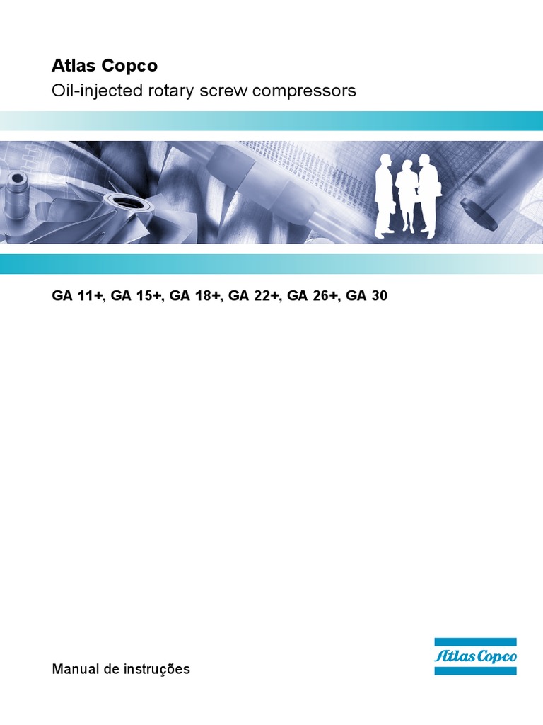 Manual Instruções Atlas Copco | PDF | Energia e recurso | Economias