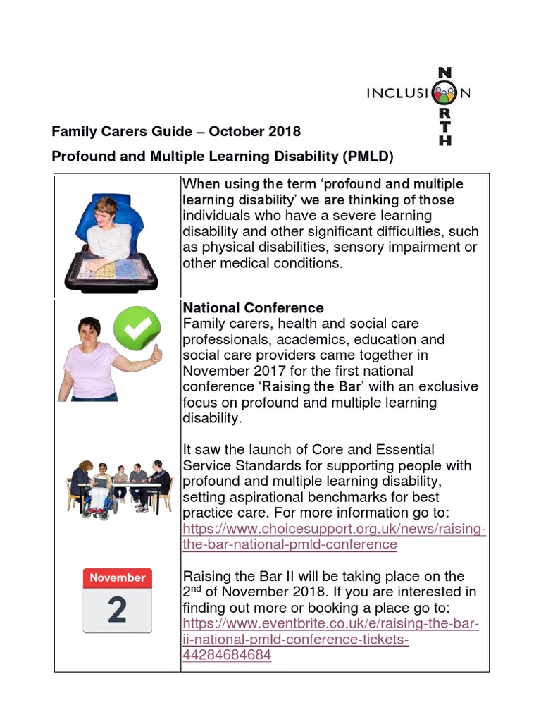 Family Carers Guide for PMLD Support | PDF | Caregiver | Disability