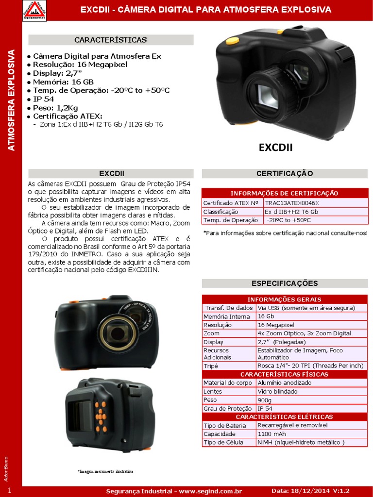 Excdii - Camera Ex | PDF | Câmera | Câmera digital