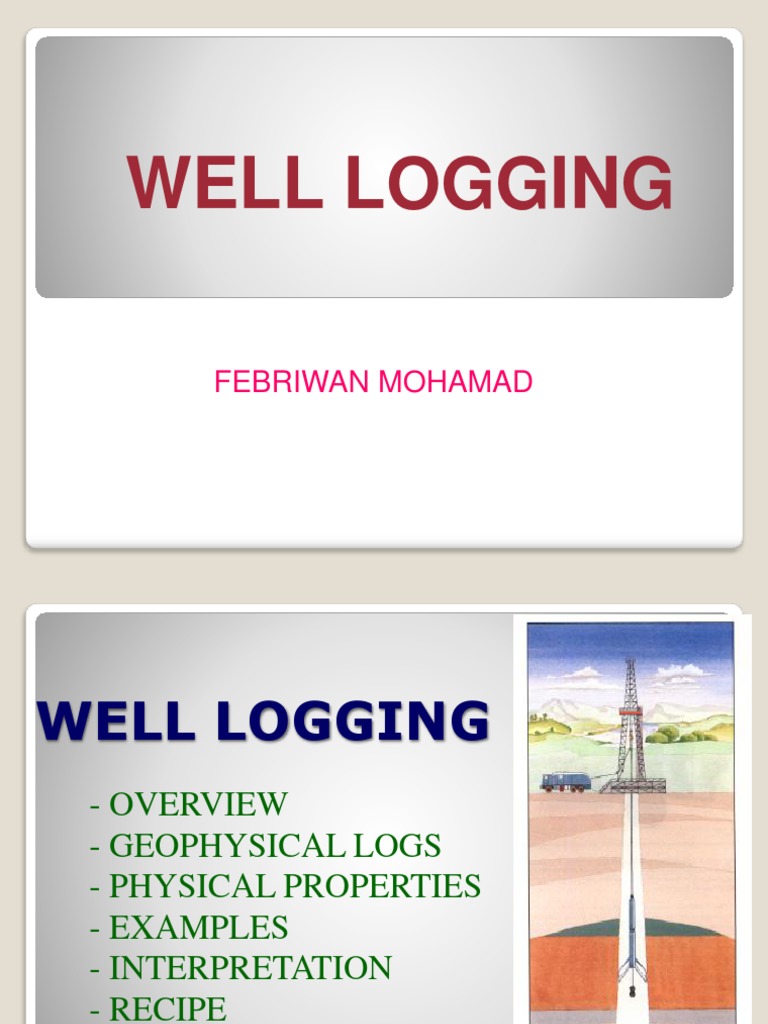 Well Logging 2016 | PDF | Casing (Borehole) | Geotechnical Engineering