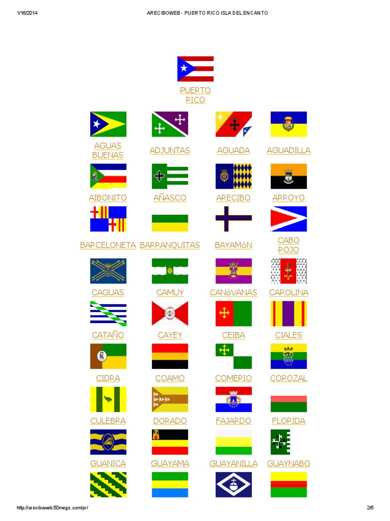 Banderas de P.R | PDF | Puerto Rico | Antillas Mayores