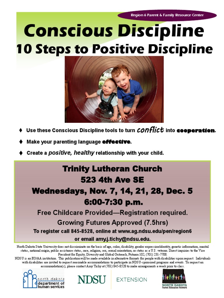 Conscious Discipline: 10 Steps To Positive Discipline | PDF