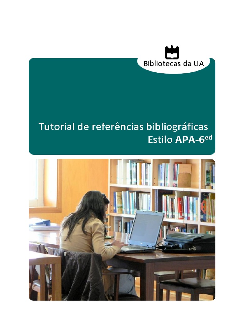 Normas APA 6 Ed | PDF | Citação | Biblioteconomia