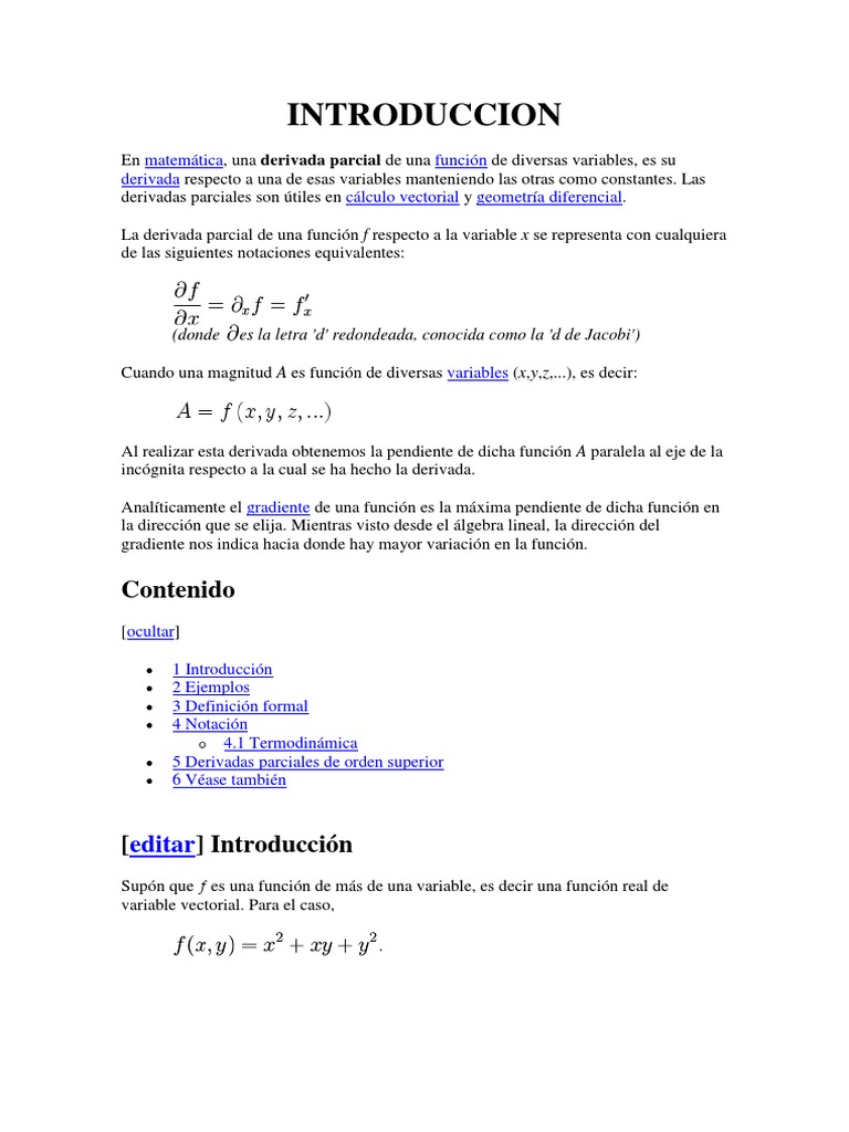 Derivada Parcial Metodos Numericos | PDF | Derivado | Análisis numérico