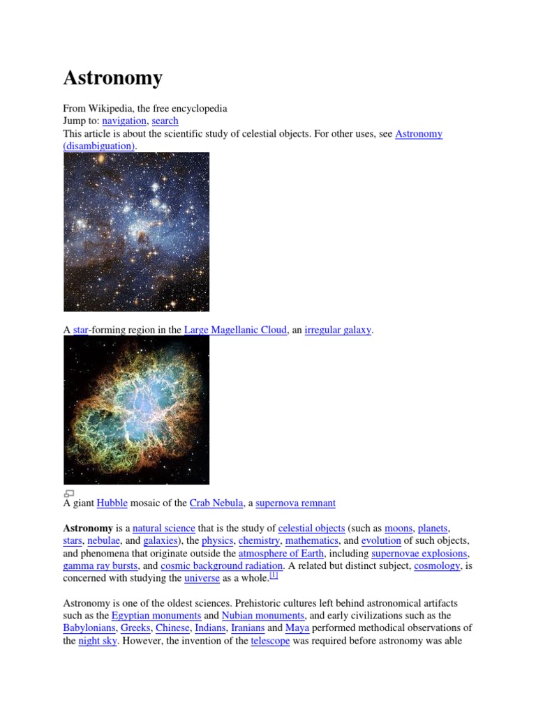 Astronomy | PDF | Astronomy | Stars